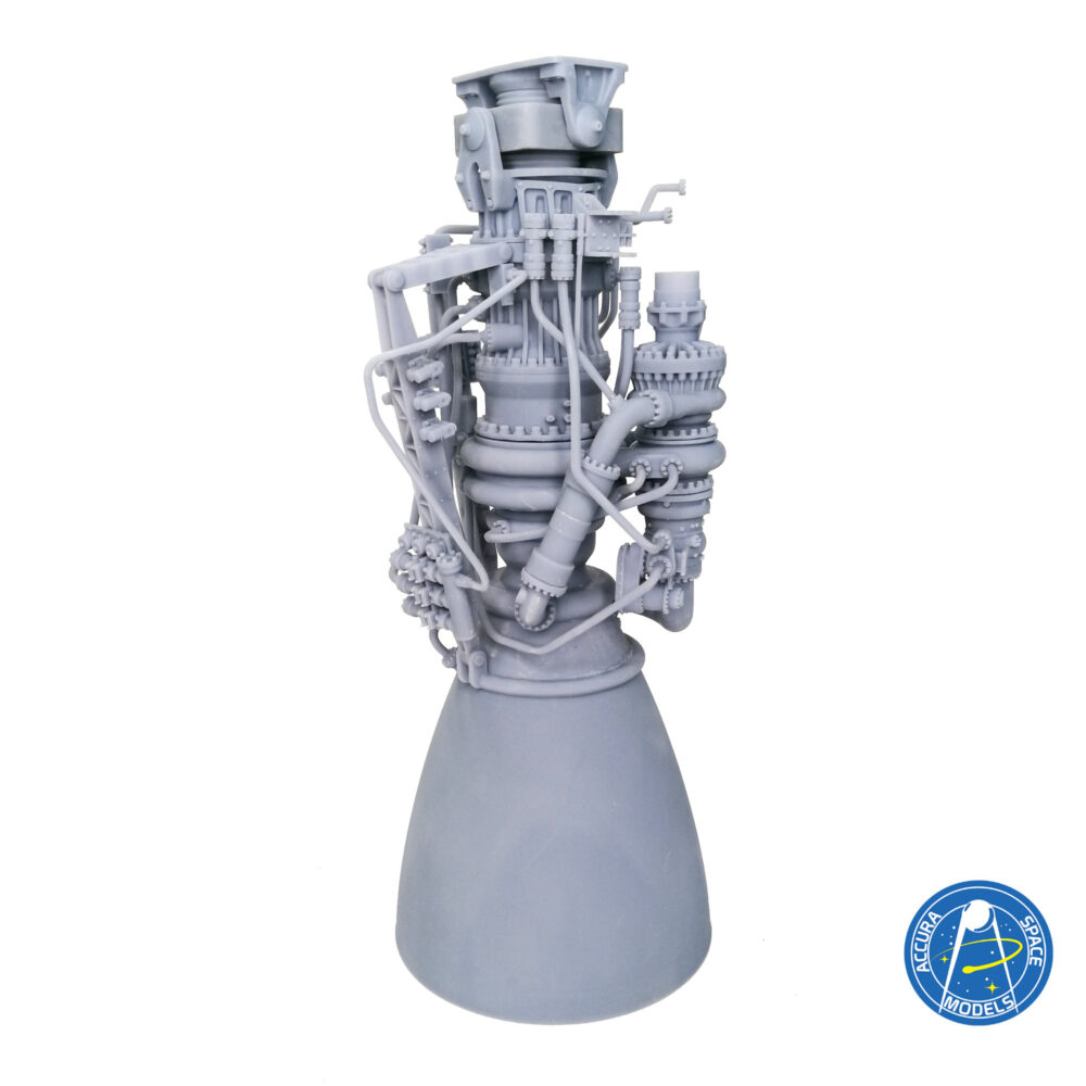 SpaceX Raptor scale model kit 1/12 by Accuraspacemodels