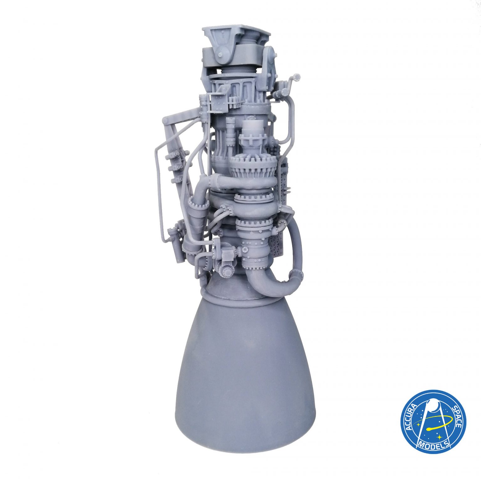 SpaceX Raptor scale model kit 1/12 by Accuraspacemodels