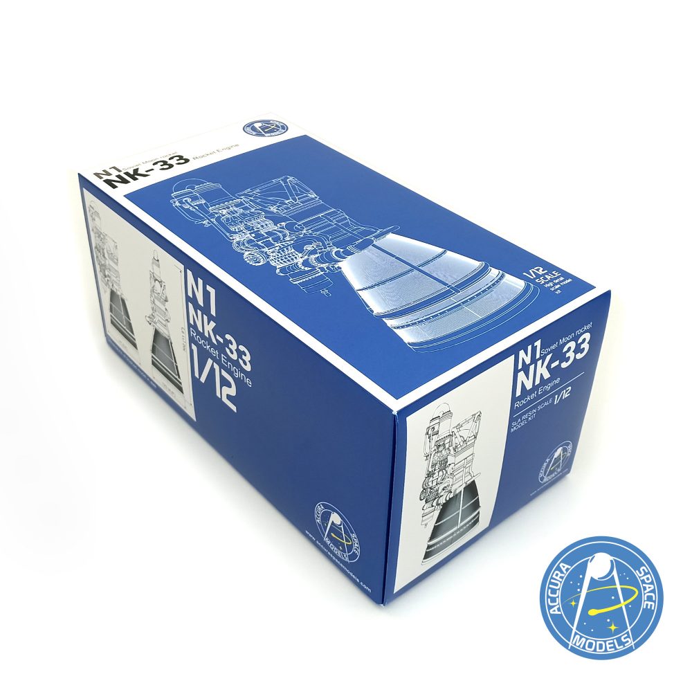 NK 33 - Rocket Engine Scale Model kit - 1/12 - Accuraspacemodels