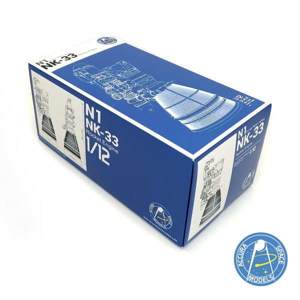 NK 33 - Rocket Engine Scale Model kit - 1/12 - Accuraspacemodels