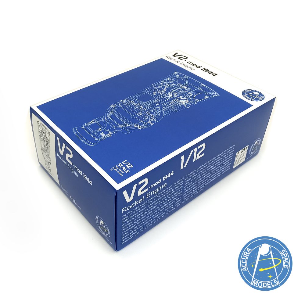 V2 mod. 1944 - Rocket Engine Scale Model kit 1/12 - Accuraspacemodels