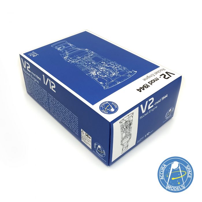 V2 mod. 1944 - Rocket Engine Scale Model kit 1/12 - Accuraspacemodels