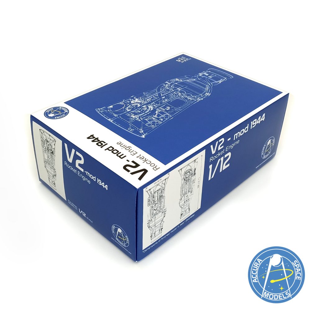 V2 mod. 1944 - Rocket Engine Scale Model kit 1/12 - Accuraspacemodels
