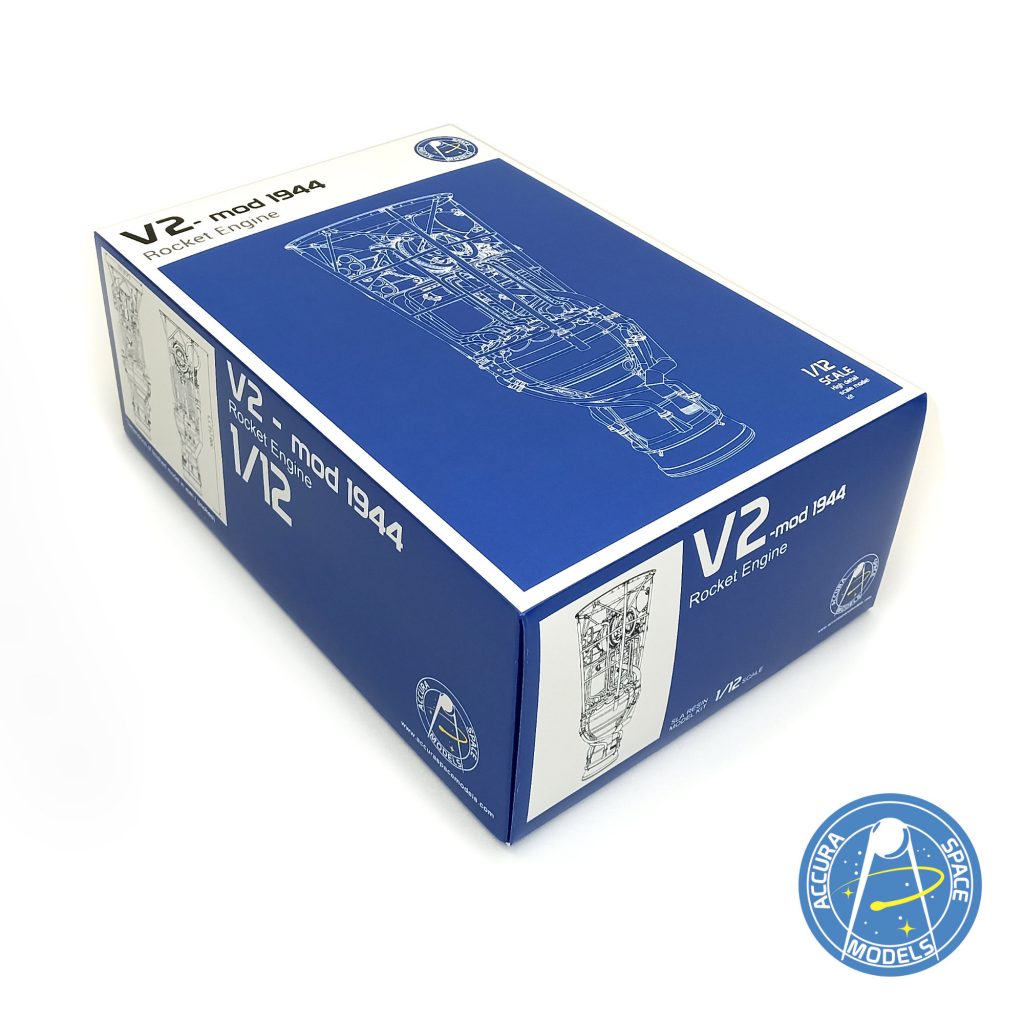 V2 mod. 1944 - Rocket Engine Scale Model kit 1/12 - Accuraspacemodels