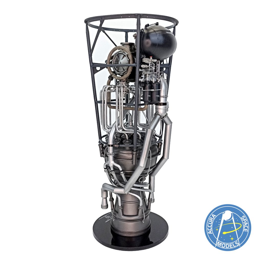 V2 - ROCKET ENGINE - READY TO BE DISPLAYED MODEL - 1/12 SCALE - Rocket ...