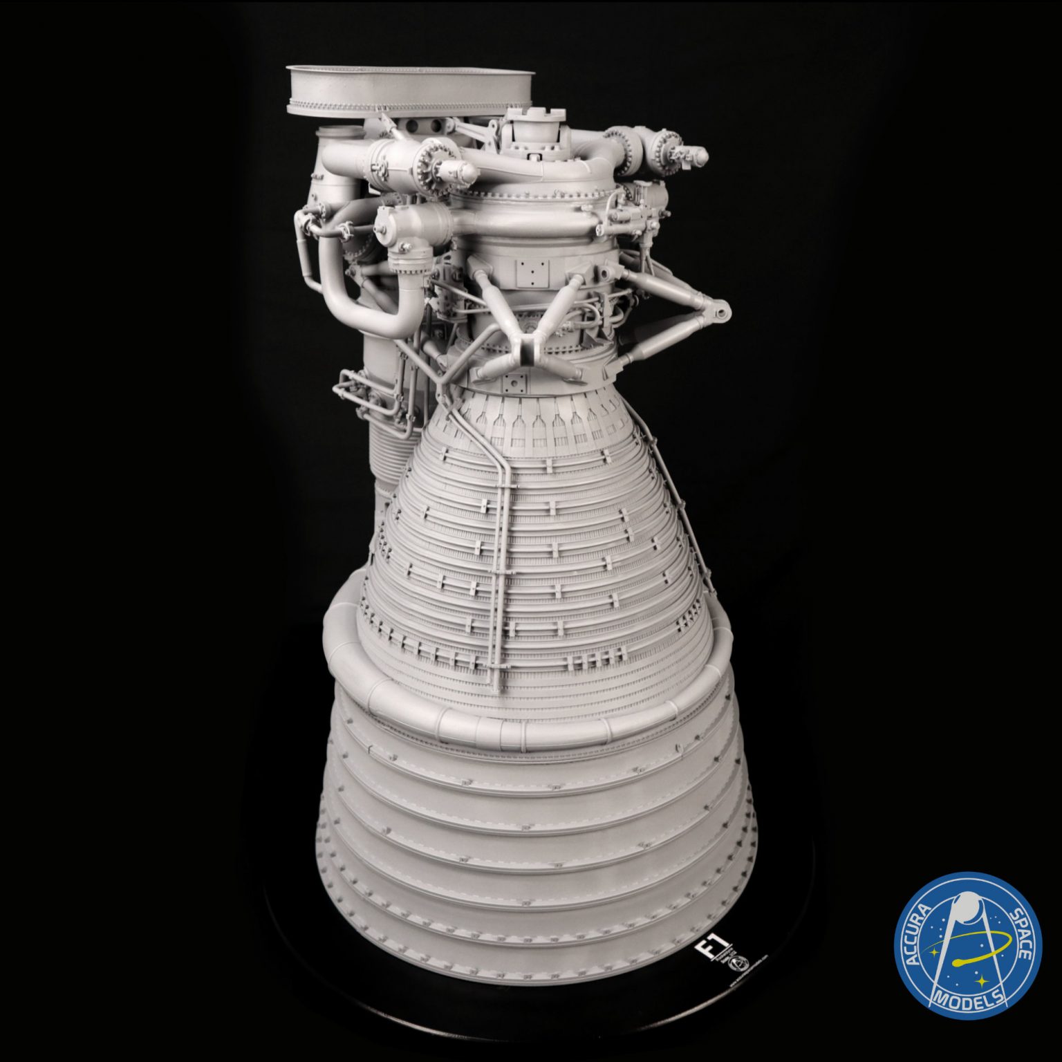 F1 - Rocket Engine Scale Model kit 1/12 - Accuraspacemodels