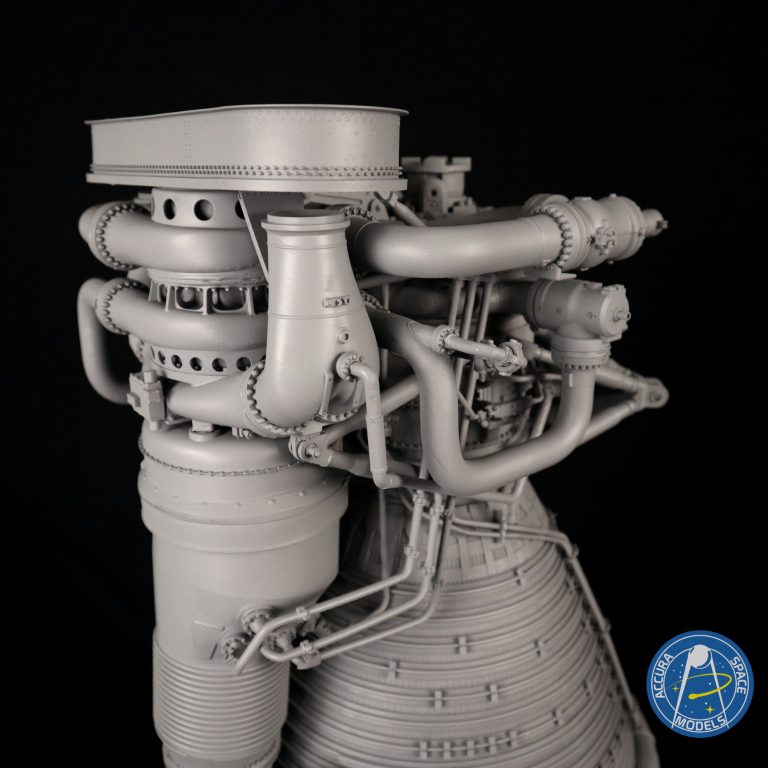 F1 - Rocket Engine Scale Model kit 1/12 - Accuraspacemodels