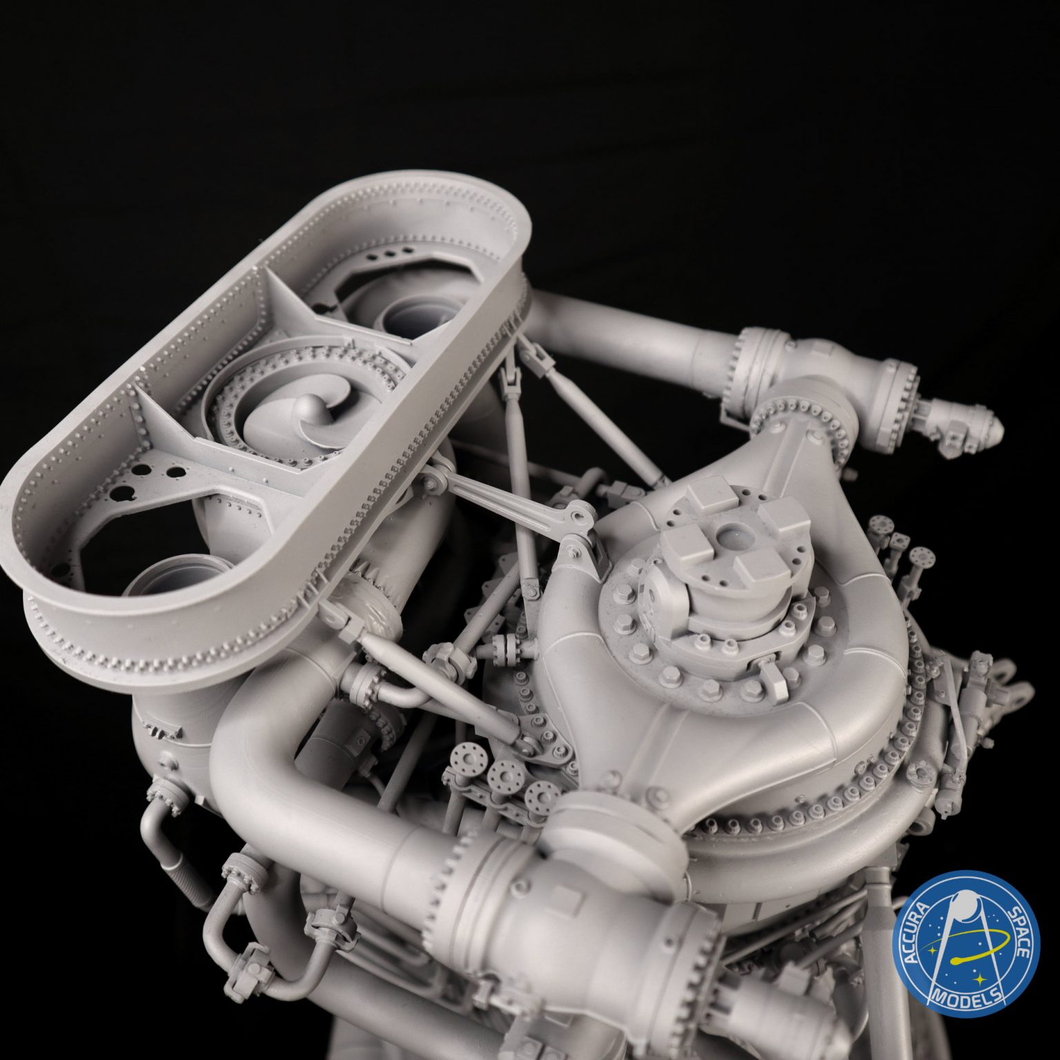 F1 - Rocket Engine Scale Model kit 1/12 - Accuraspacemodels