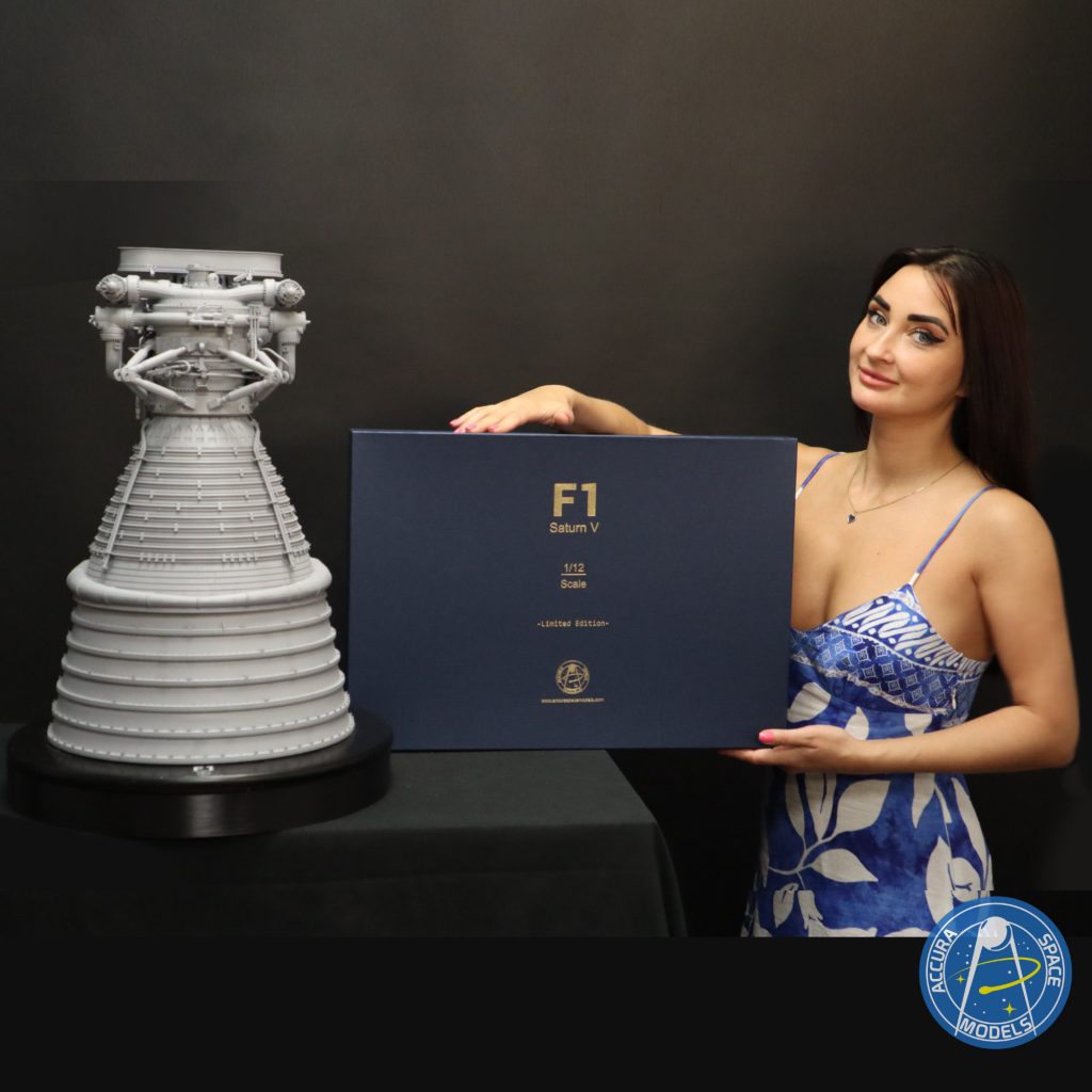 F1 - Rocket Engine Scale Model kit 1/12 - Accuraspacemodels