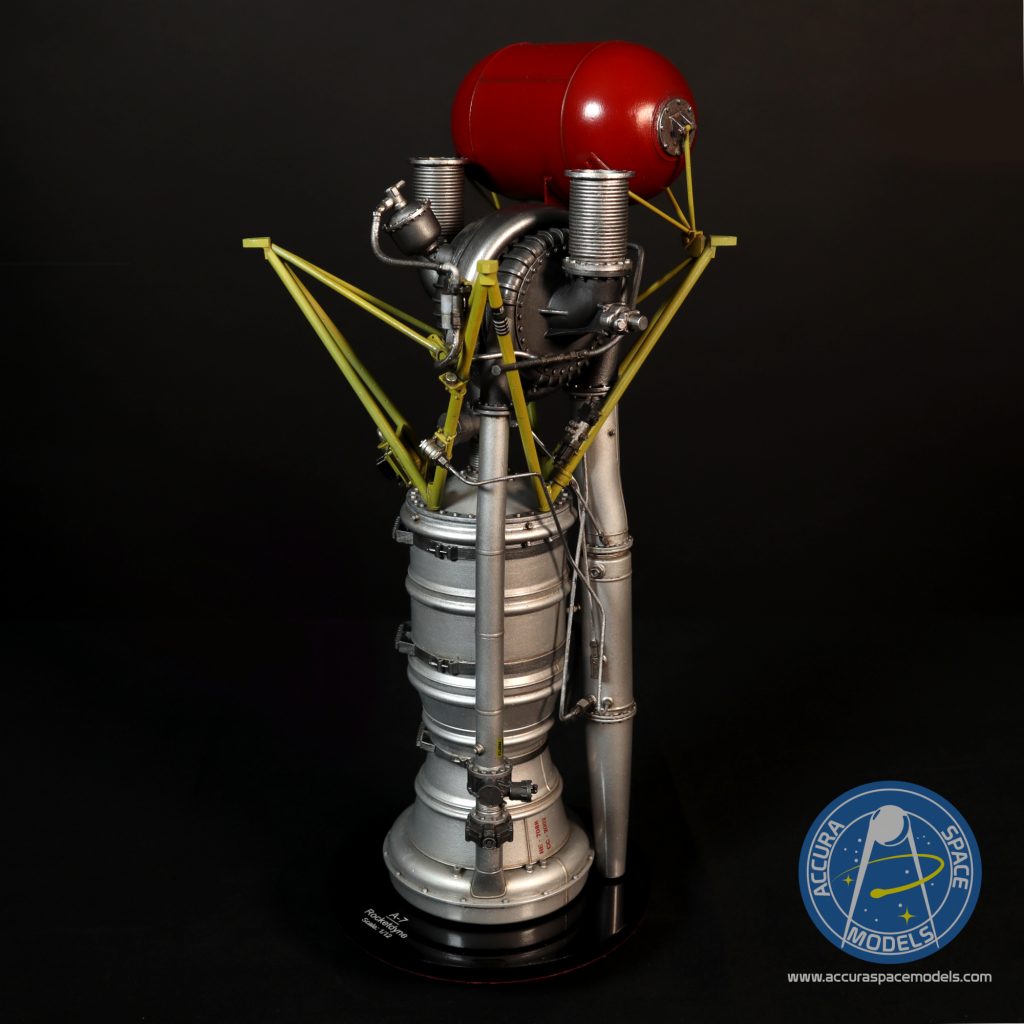 A7 - ROCKET ENGINE - READY TO BE DISPLAYED MODEL - 1/12 SCALE - Rocket ...