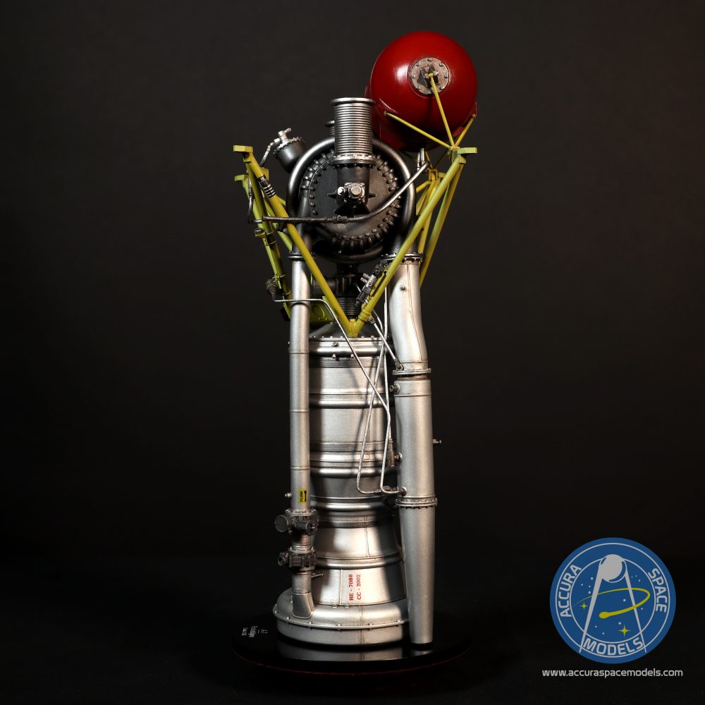 A7 - ROCKET ENGINE - READY TO BE DISPLAYED MODEL - 1/12 SCALE - Rocket ...