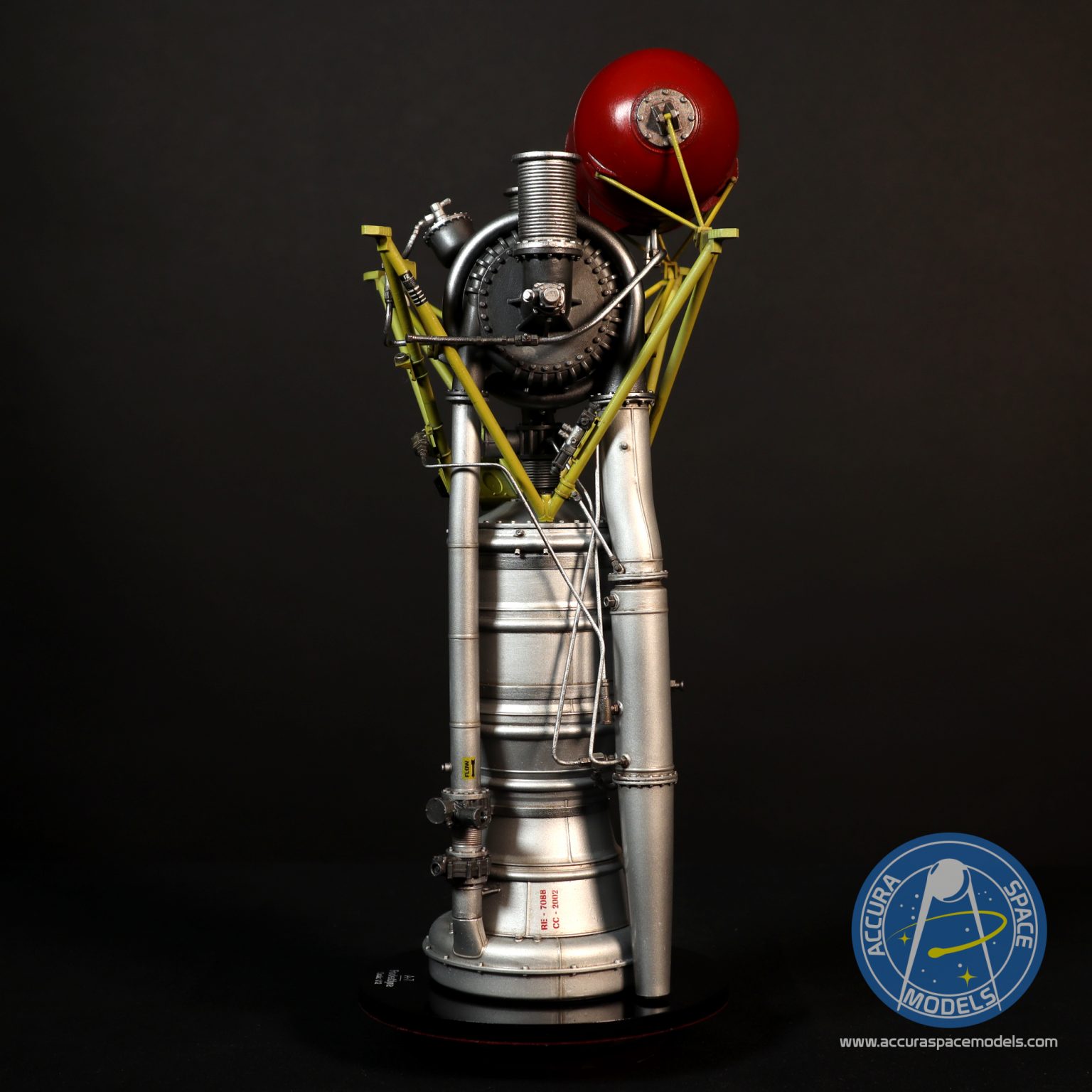 A7 - ROCKET ENGINE - READY TO BE DISPLAYED MODEL - 1/12 SCALE - Rocket ...