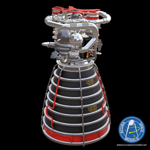 RS-25 scale model kit 1/12 by Accuraspacemodels